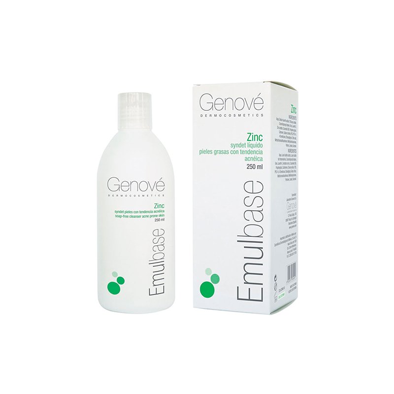 GENOVÉ Emulbase Zinc 250 ml - Farmacia Cutem