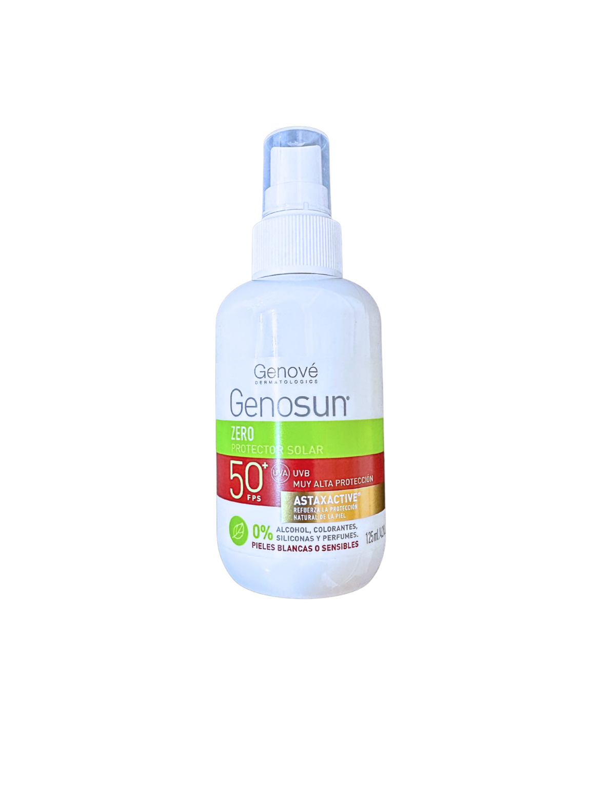 GENOVÉ Genosun ZERO Sunscreen SPF 50+ Protector Solar en spray 125 ml