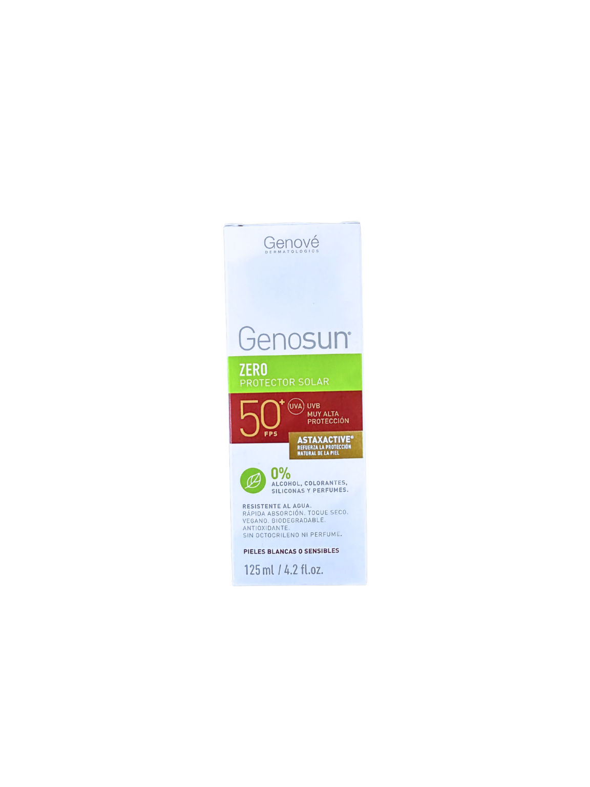 Inicio Productos Piel Grasa GENOVÉ Genosun ZERO Sunscreen SPF 50 ...