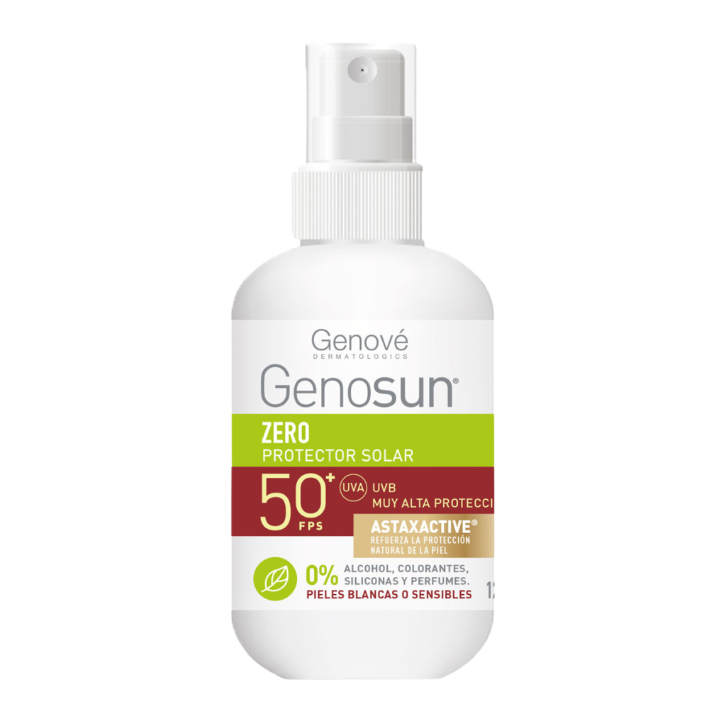 GENOVÉ Genosun ZERO Sunscreen SPF 50+ Protector Solar en spray 125 ml ...