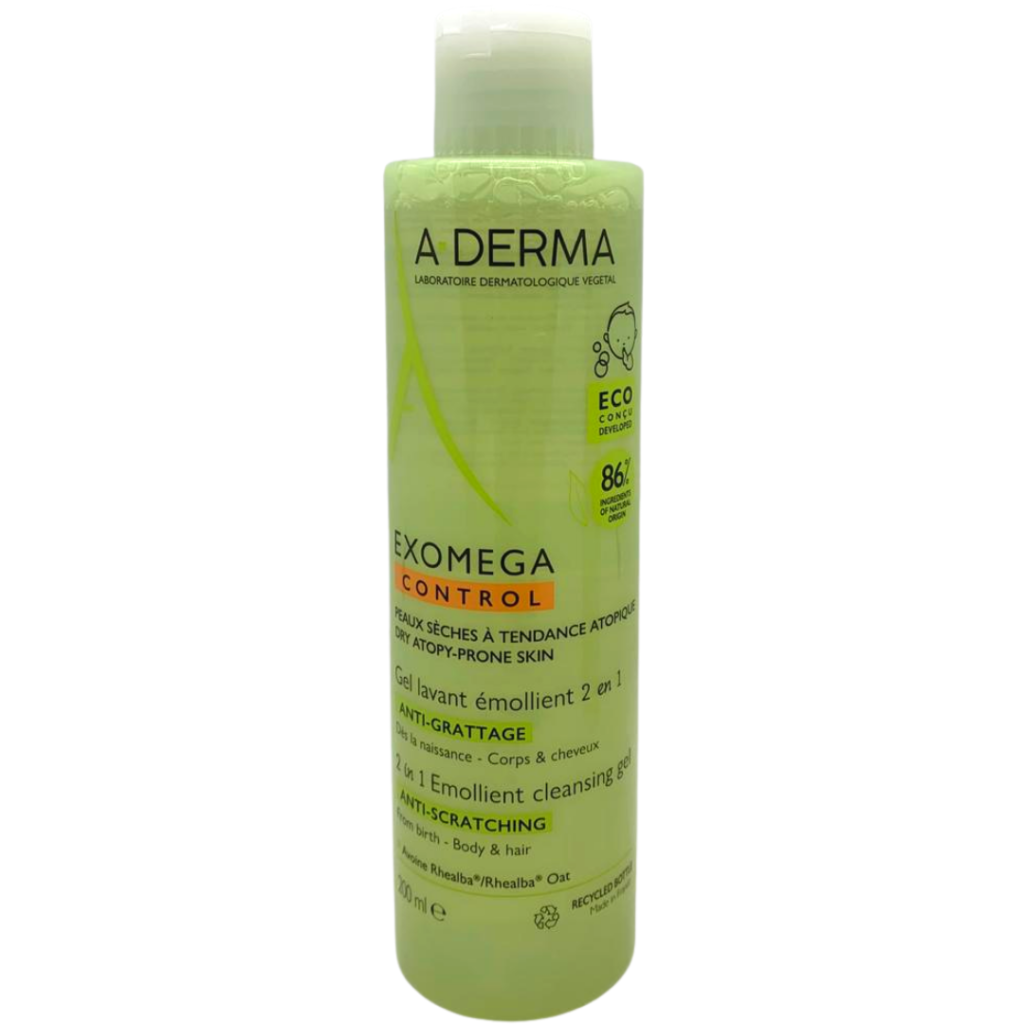 A Derma Exomega Control Bebé 200 ml - Farmacia Cutem