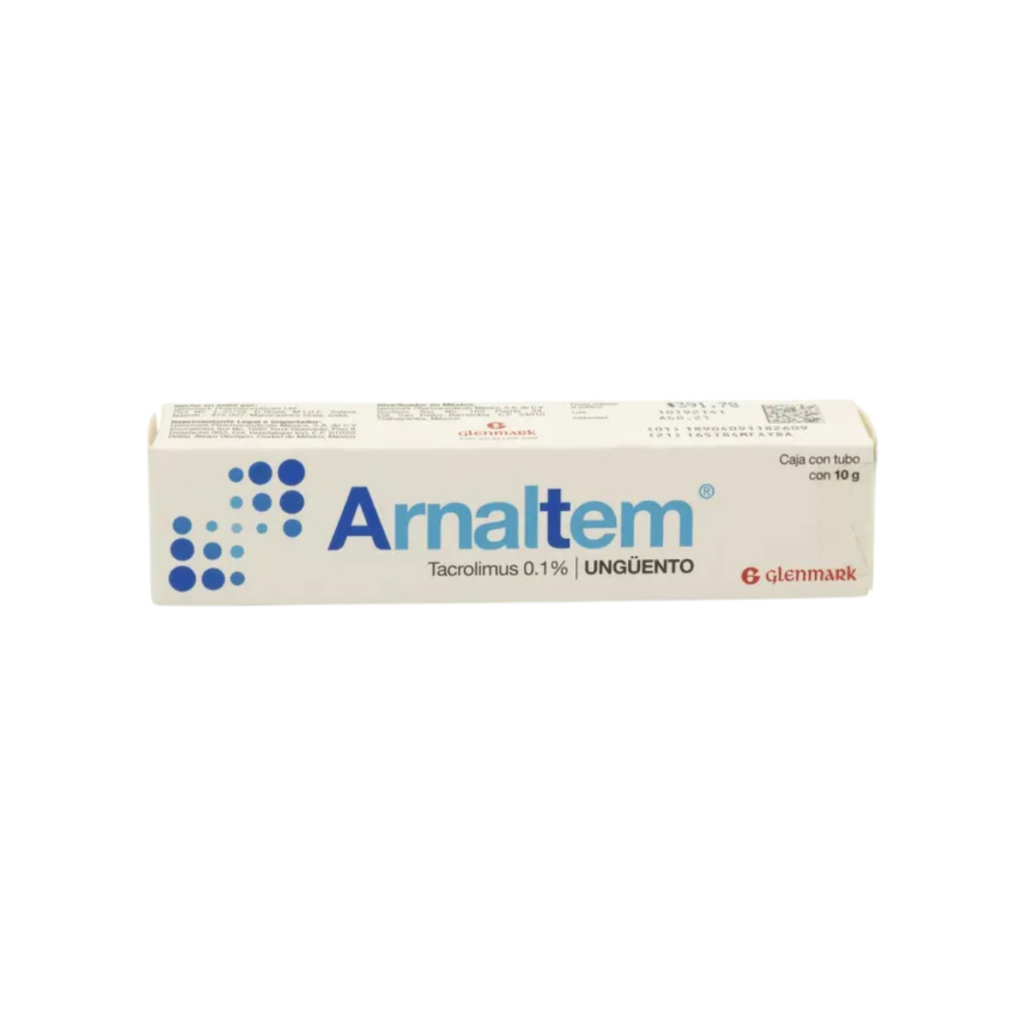 Arnaltem Tacrolimus 0.1% Ungüento 10gr - Farmacia Cutem