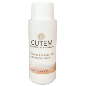 CUTEM CLOBETASOL 0.05% LOCION 60 ML TRATAMIENTO TÓPICO PARA PSORIASIS ...