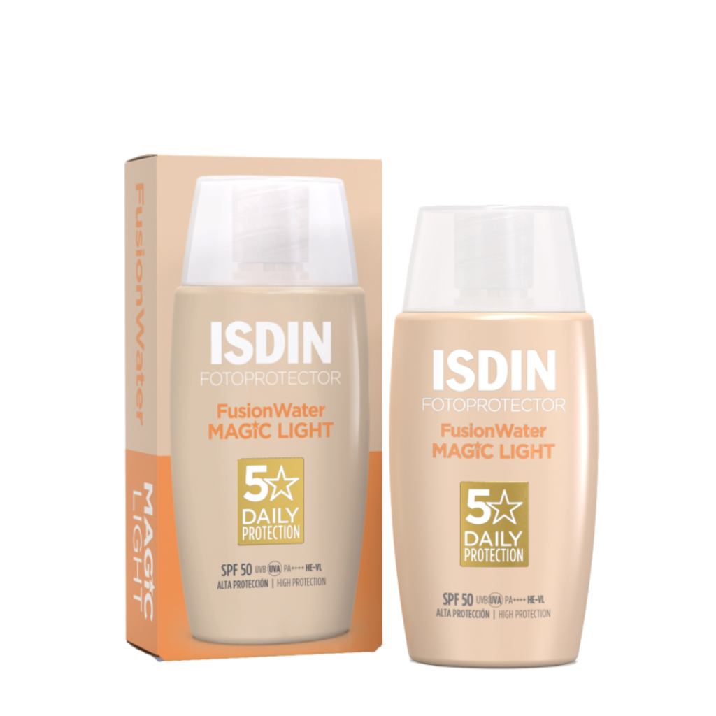 ISDIN Fotoprotector Fusion Water Color Light SPF 50+ 50ml - Farmacia Cutem