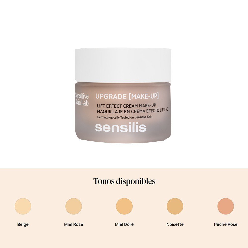sensilis Upgrade [Make-Up] Base de Maquillaje & Tratamiento lifting 30ml. - Farmacia Cutem
