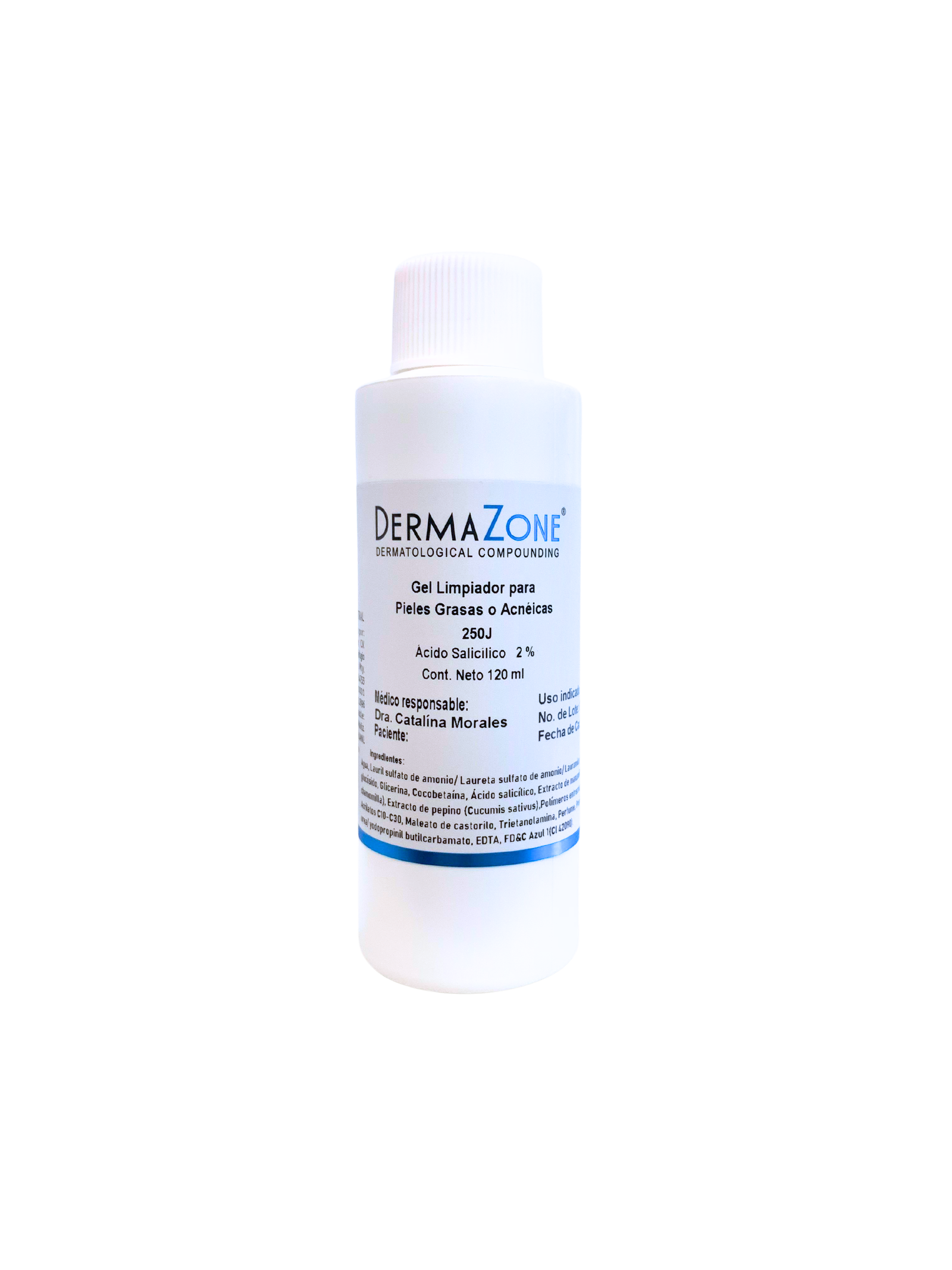 DermaZone Gel Limpiador para Pieles Grasas o Acnéicas - Farmacia Cutem