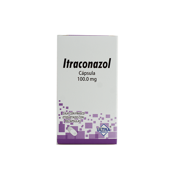 Lab Ultra Itraconazol 100mg Tratamiento de Infecciones 15 Caps - Farmacia Cutem